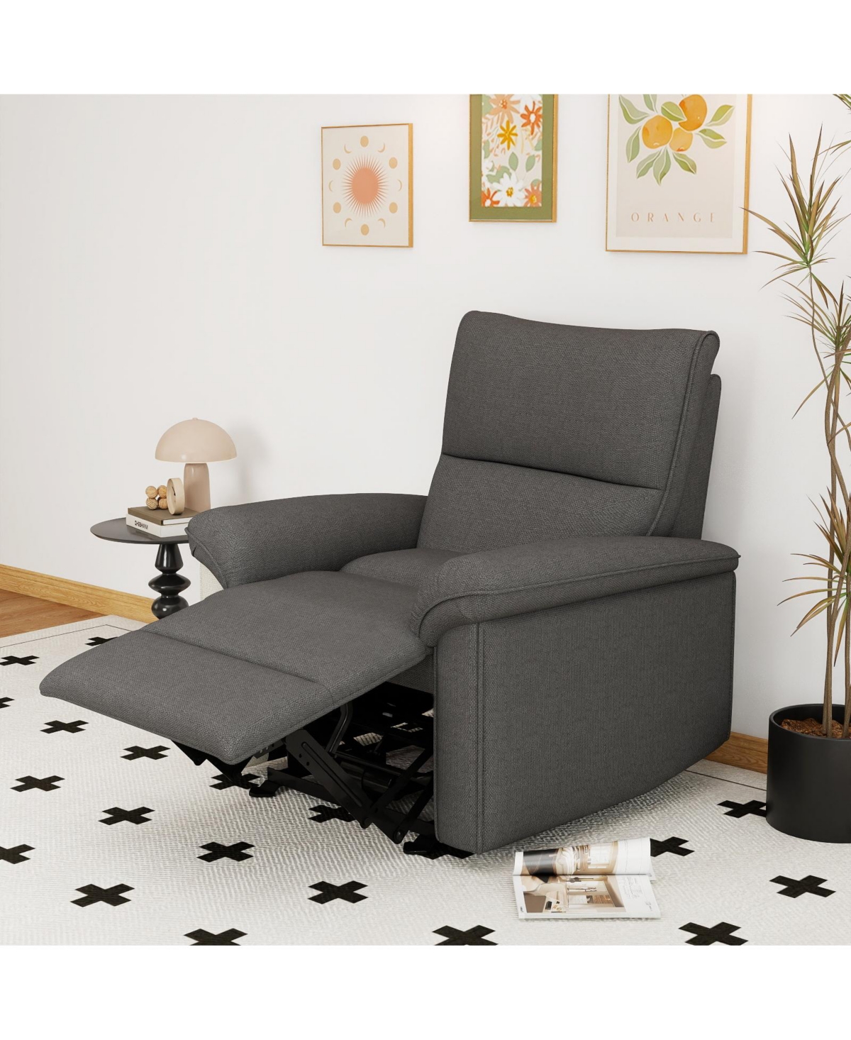 Click here for Clihome Wall Hugger Recliner  Zero Wall Power Recl... prices