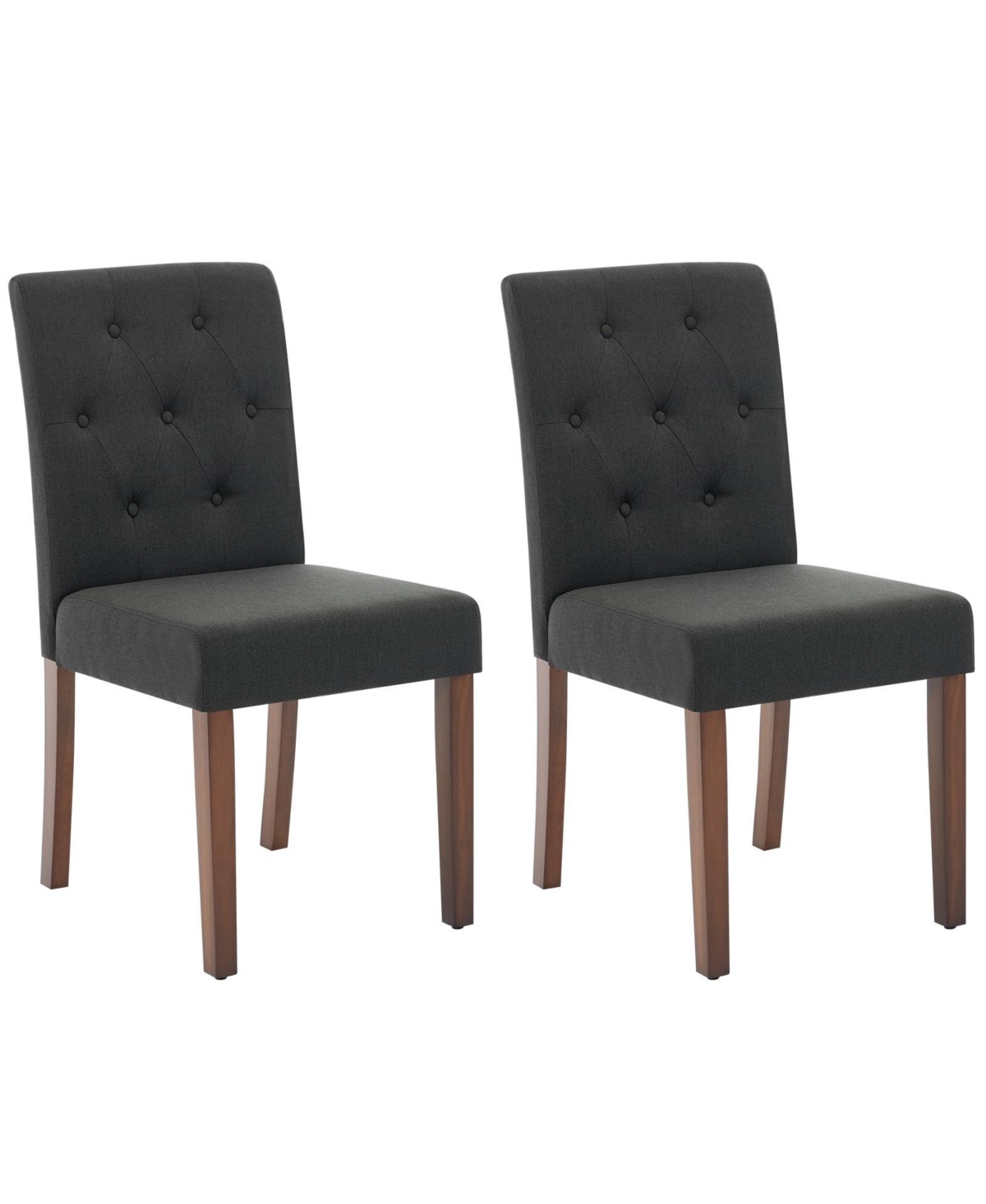Click here for gaomon Set of 2 Modern Fabric Upholstered Dining C... prices