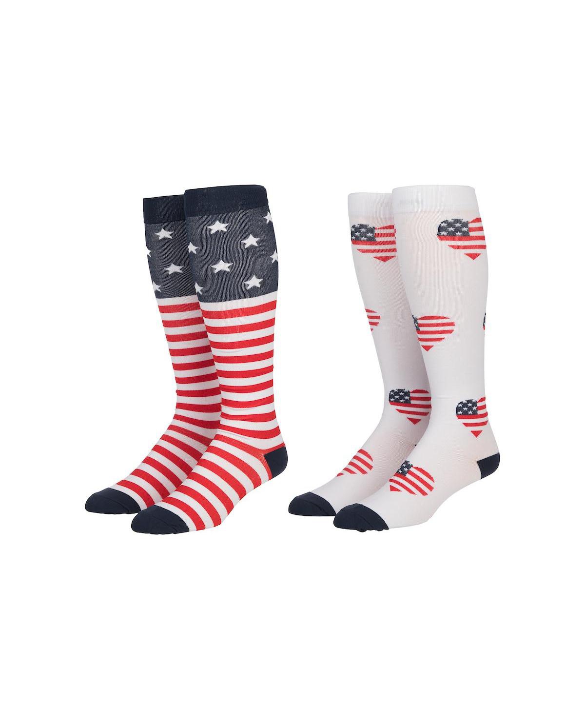 Click here for Generic Womens 4th of July Socks - Flag  patriotic... prices