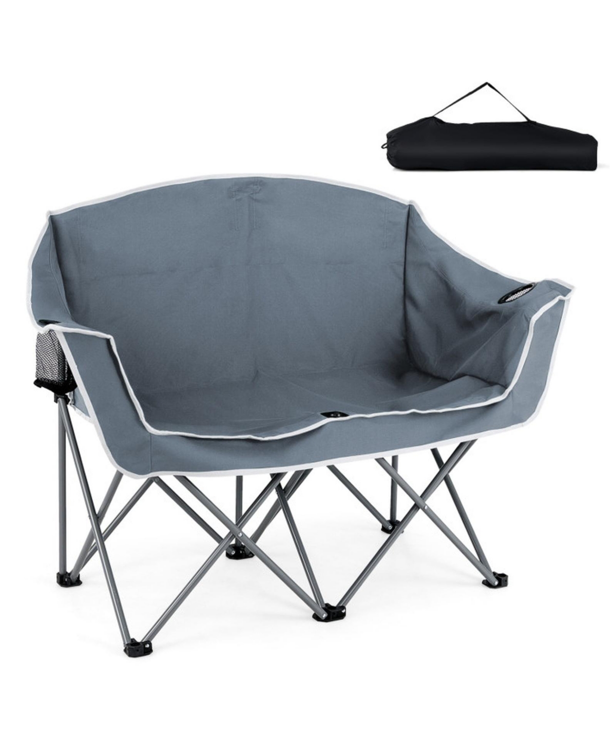Click here for Sugift Portable Oversized Camping Loveseat Chair w... prices