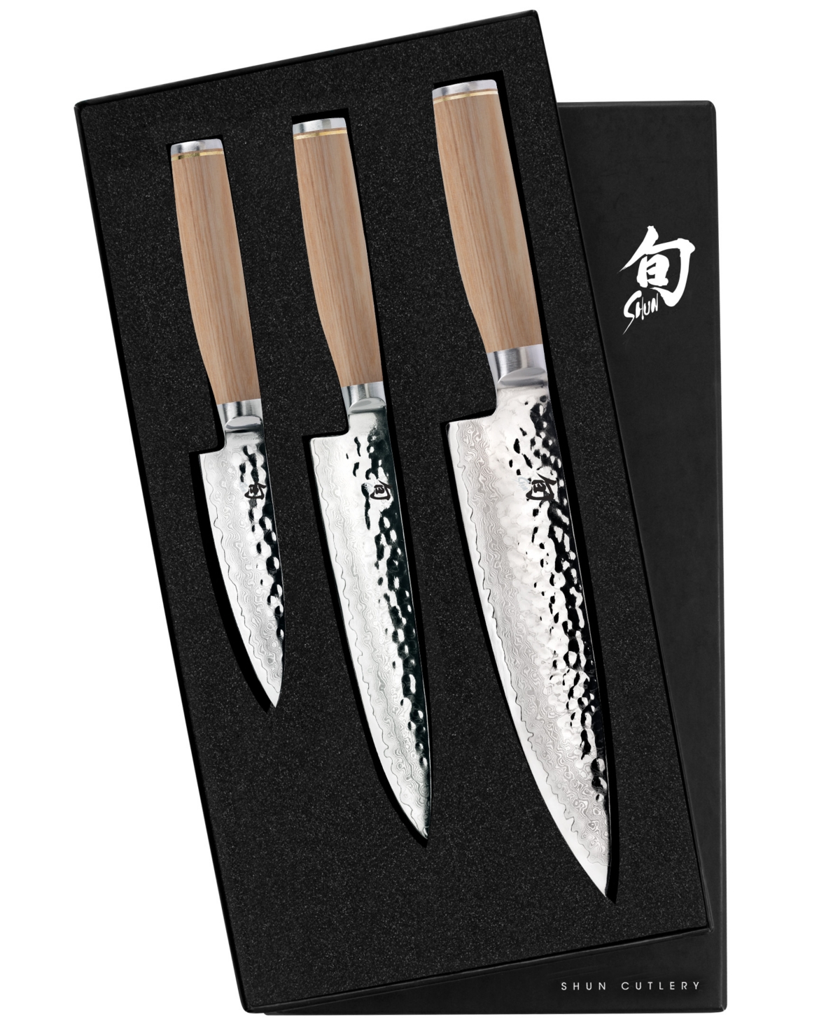 Click here for Shun Stainless Steel Premier Blonde 3 pc. Knife Se... prices
