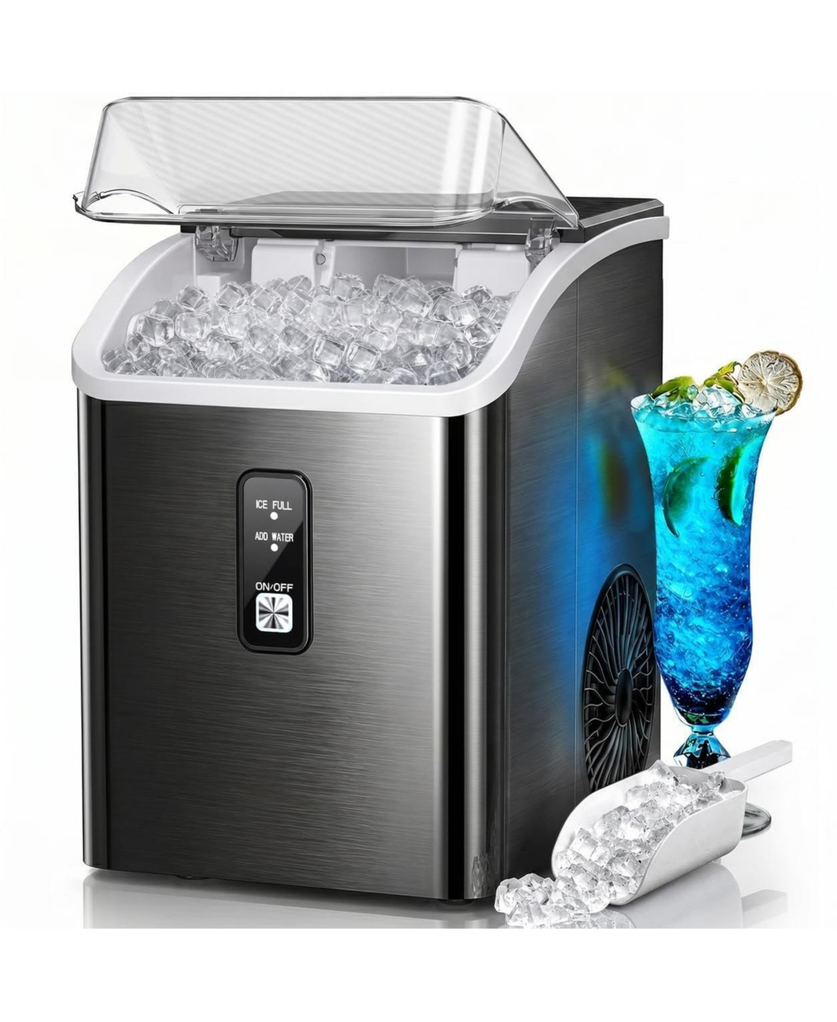 Click here for Cowsar Nugget Ice Maker  33 lbs/Day Pebble Ice  Se... prices