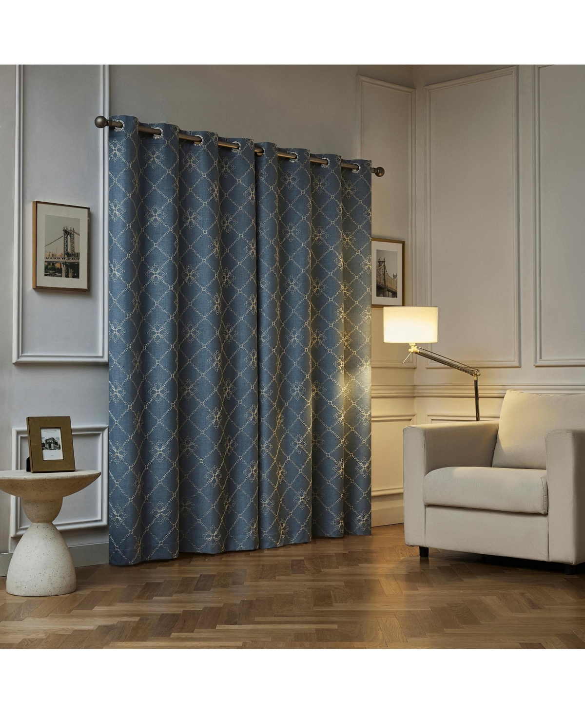 Click here for Sun Zero Adria Trellis Embroidered 100percentage B... prices