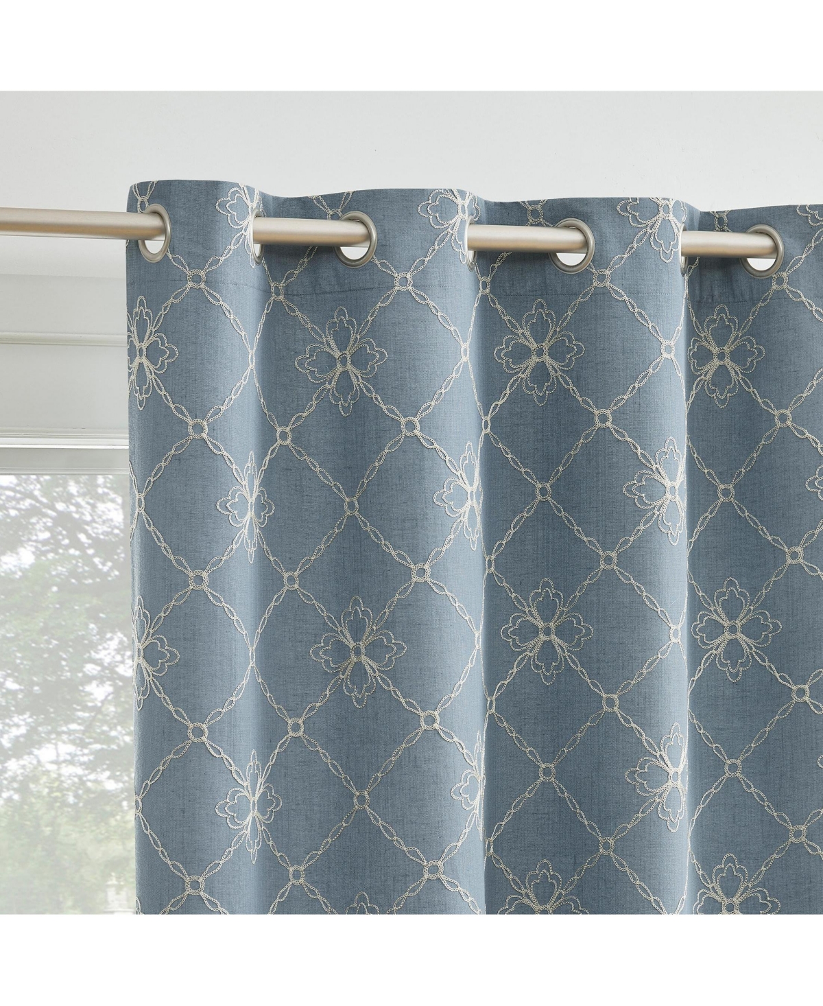 Click here for Sun Zero Adria Trellis Embroidered 100percentage B... prices