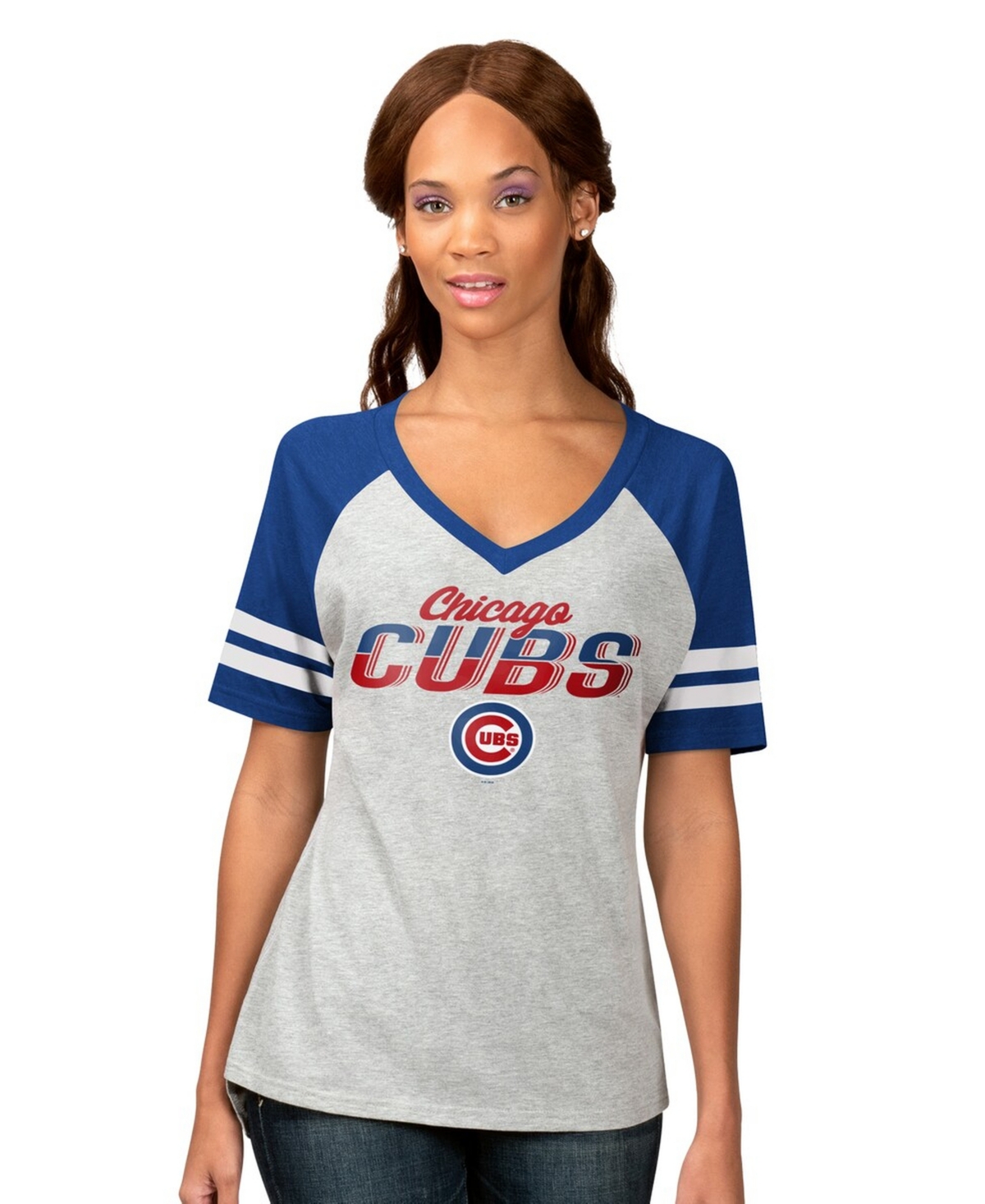 Click here for G-iii 4Her by Carl Banks Womens Heather Gray Chica... prices