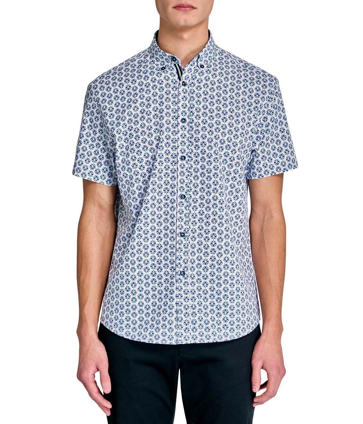 Click here for Society of Threads Mens Regular Fit 4-Way Stretch... prices