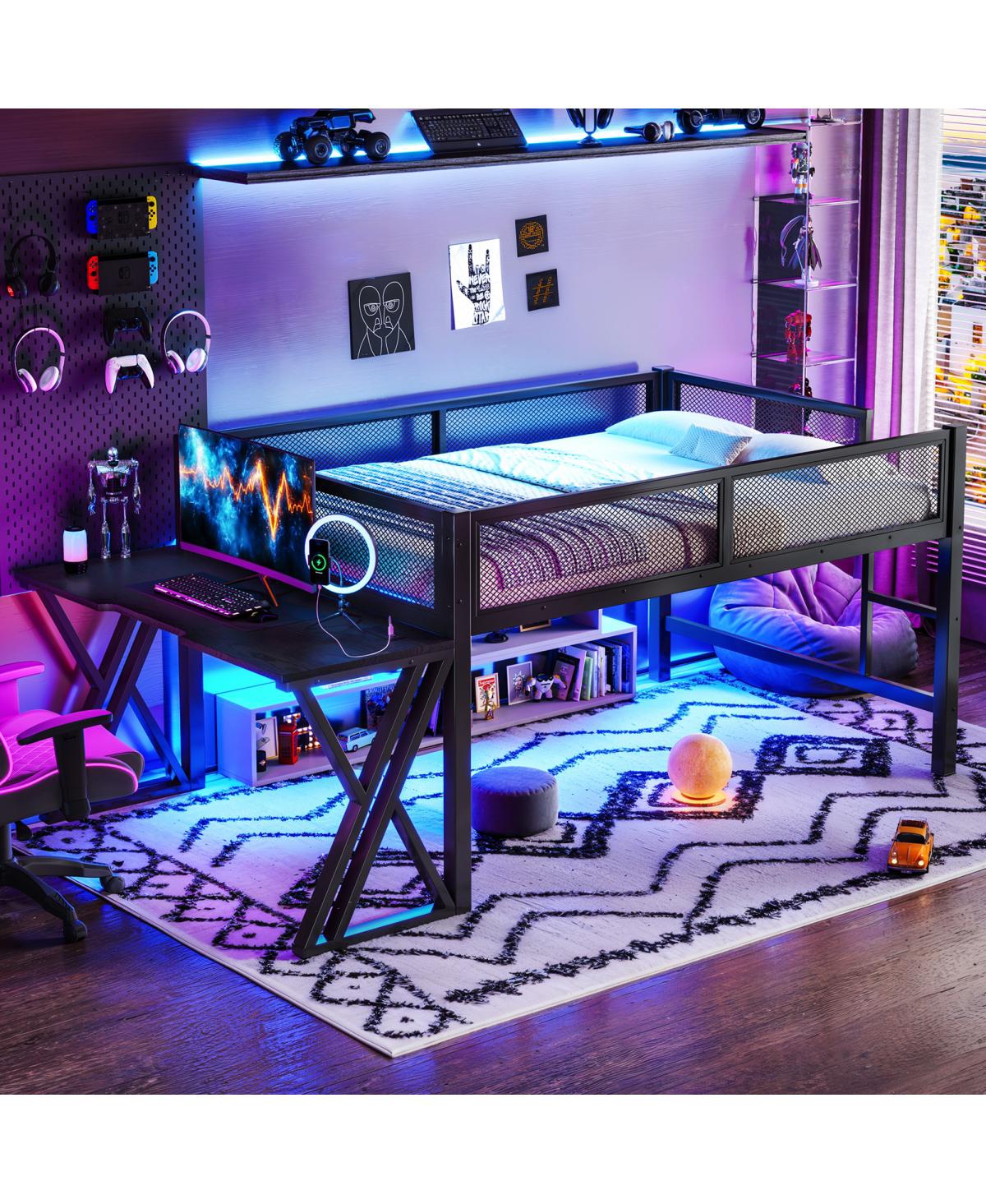 Click here for Streamdale Furniture Full Size Gaming Loft Bed wit... prices