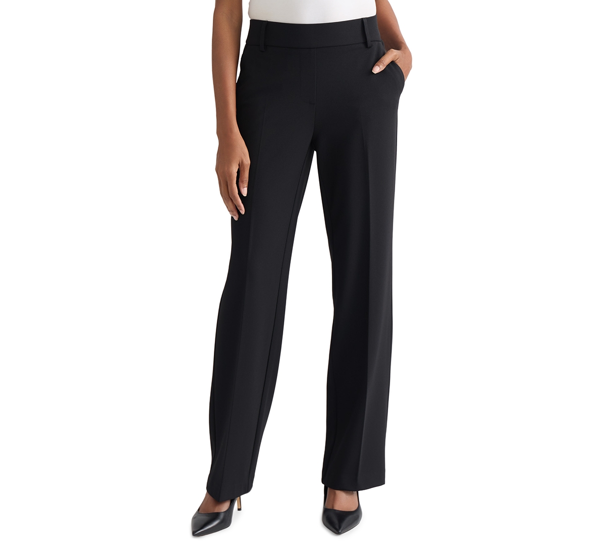 Click here for Jones New York Womens Slash Pocket Trousers - Jone... prices