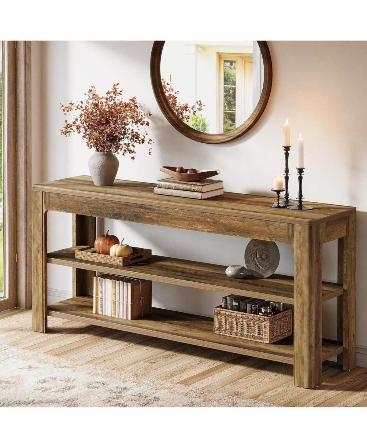 Click here for Tribesigns 3-Tier Console Table  63 Narrow Long So... prices