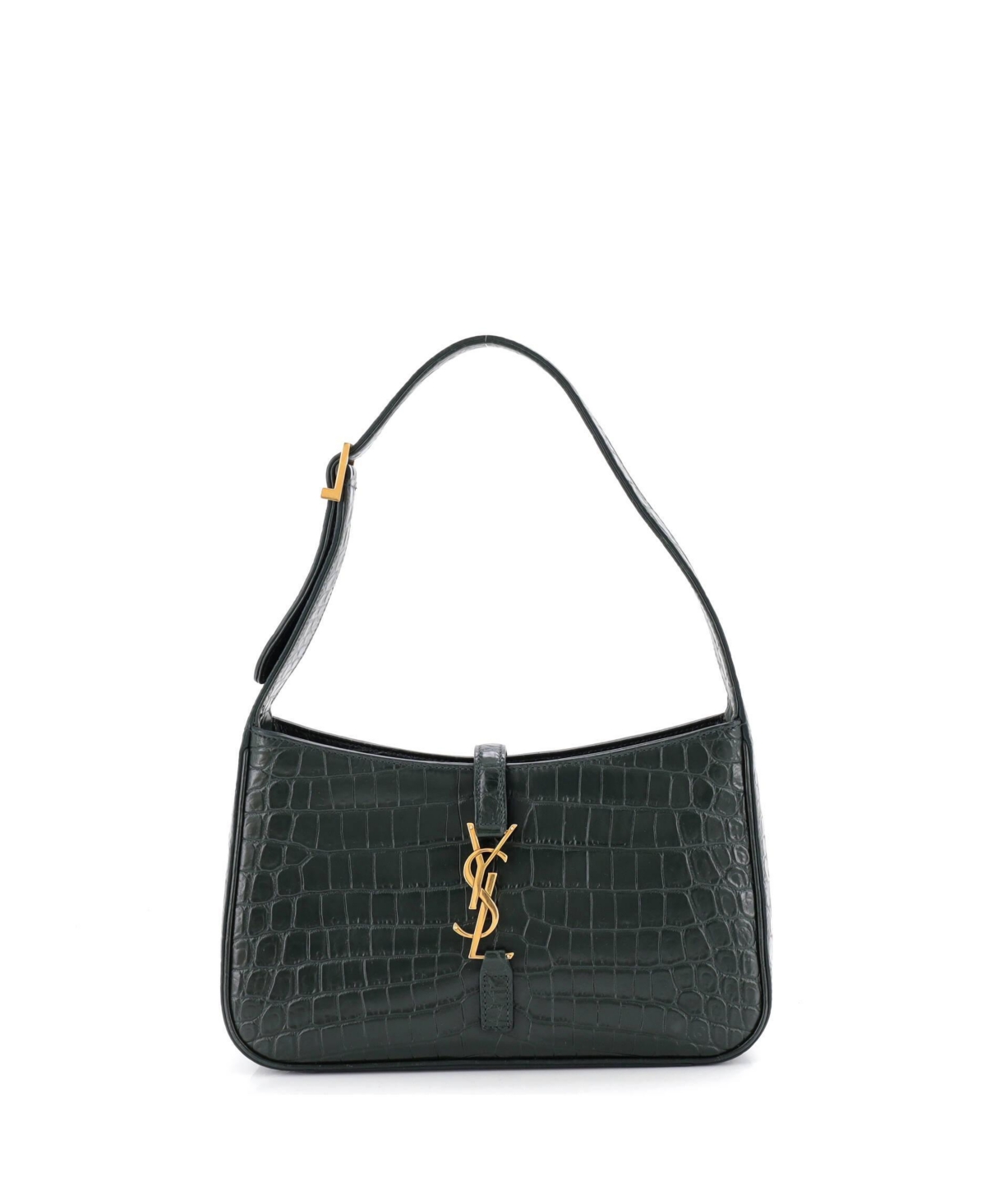 Click here for Pre-Owned Saint Laurent Small Le 5 a 7 Hobo Emboss... prices