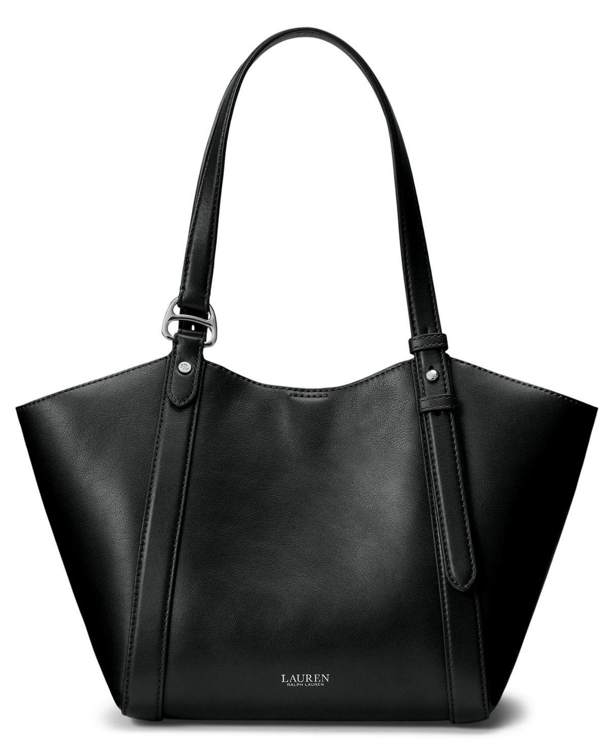 Click here for Lauren Ralph Lauren Tasha Large Leather Tote Handb... prices