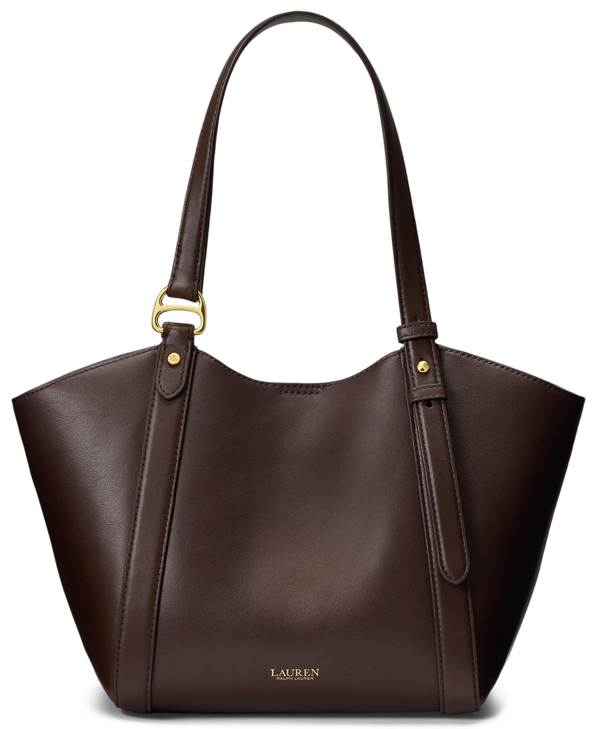Click here for Lauren Ralph Lauren Tasha Large Leather Tote Handb... prices