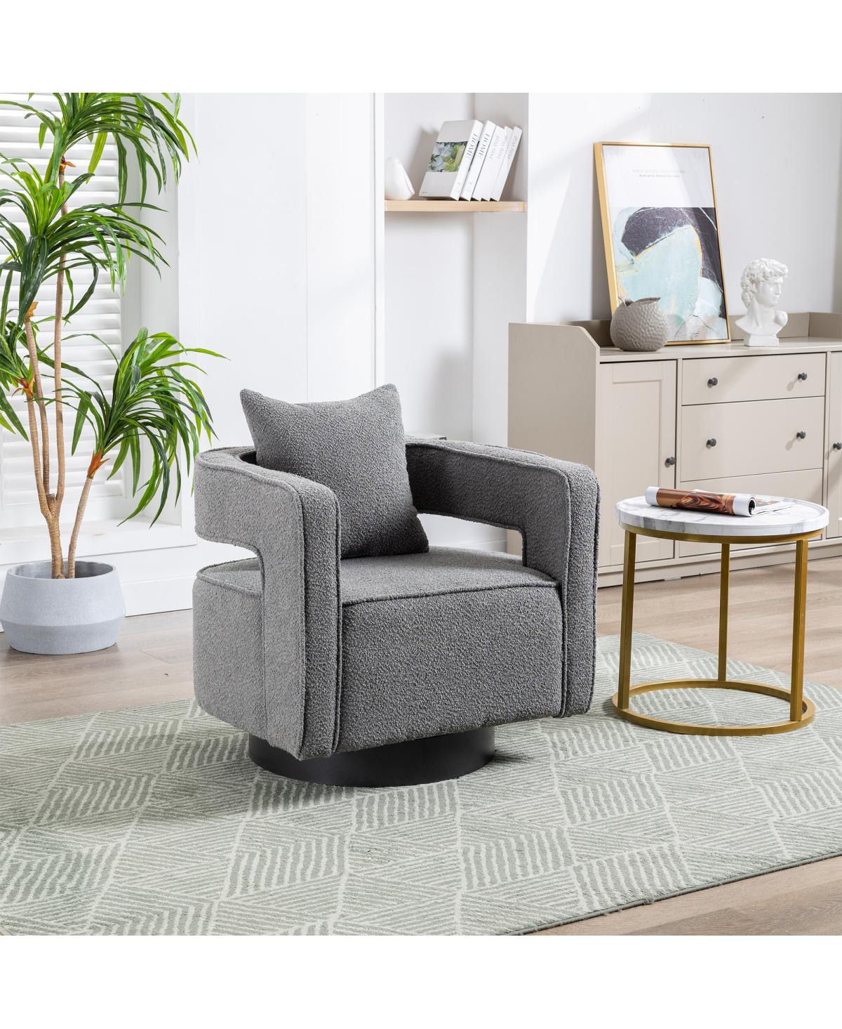 Click here for Streamdale Furniture Modern Swivel Accent Chair wi... prices