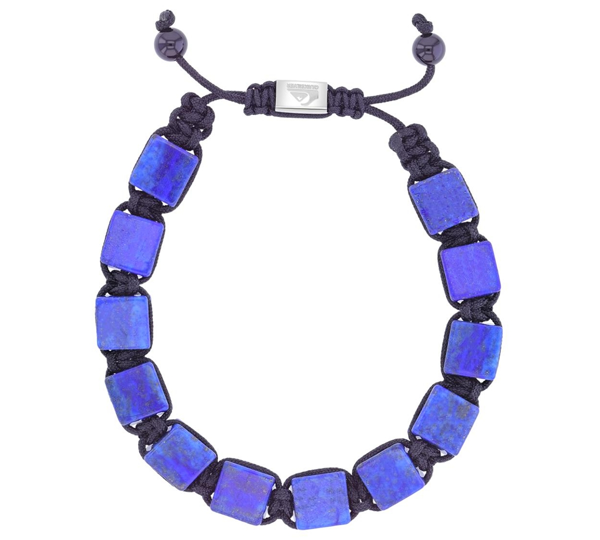 Click here for Quiksilver Mens Platinum-Plated Steel Lapis Adjust... prices