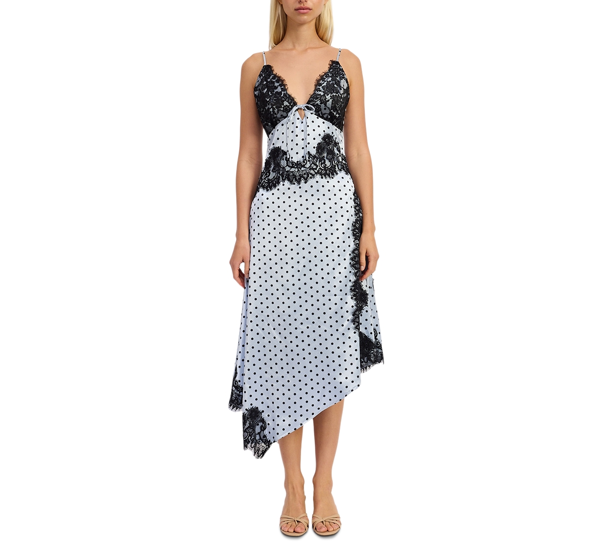 Click here for En Saison Womens Hazel V-Neck Sleeveless Maxi Dres... prices