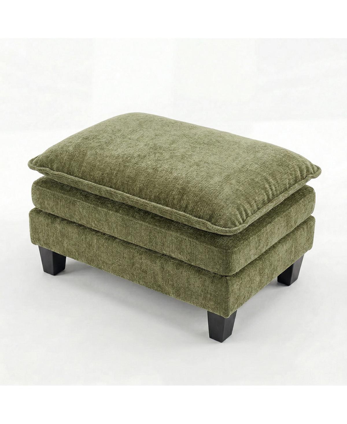 Click here for Streamdale Furniture Rectangular Chenille Ottoman... prices