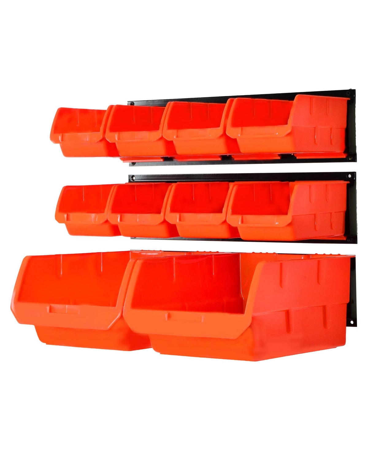 Click here for Xdovet Wall Mounted Parts Rack Bins Rails Organize... prices