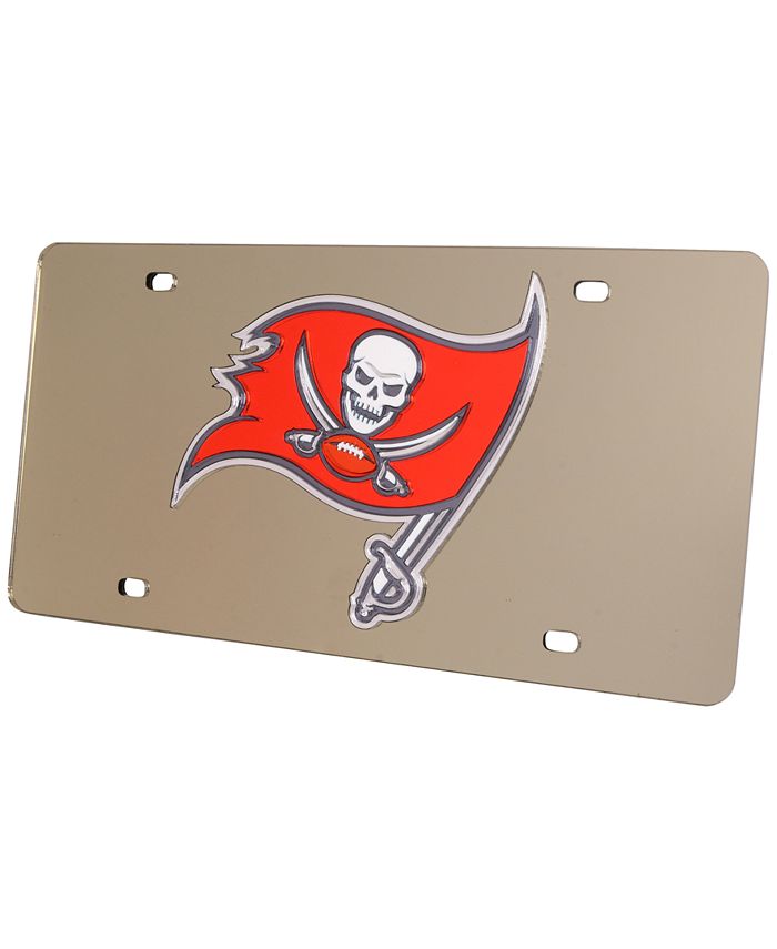 Rico Industries Tampa Bay Buccaneers Acrylic Laser Tag License Plate ...