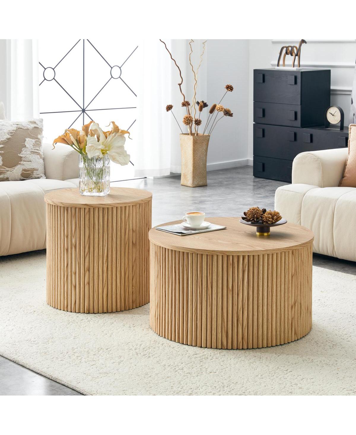 Click here for Streamdale Furniture 2-Piece Roman Column Nesting... prices