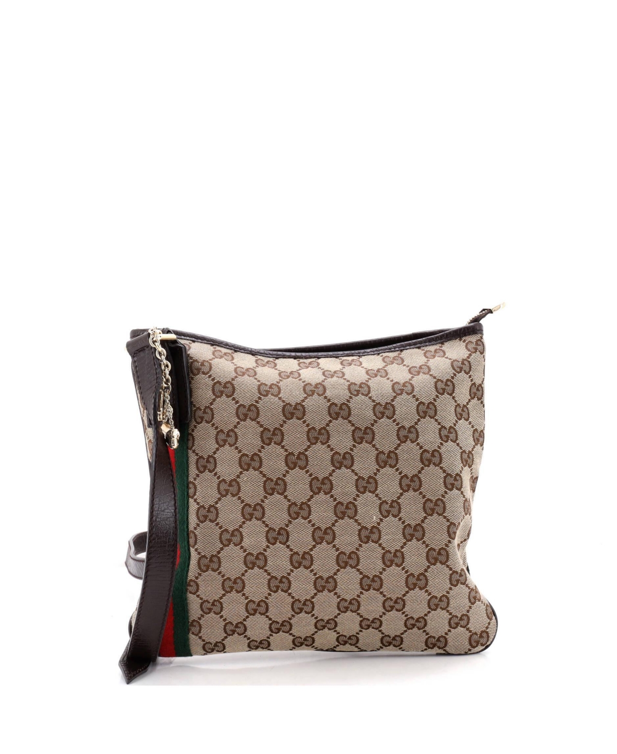 Click here for Pre-Owned Gucci Jolicoeur Messenger Bag Gg Canvas... prices