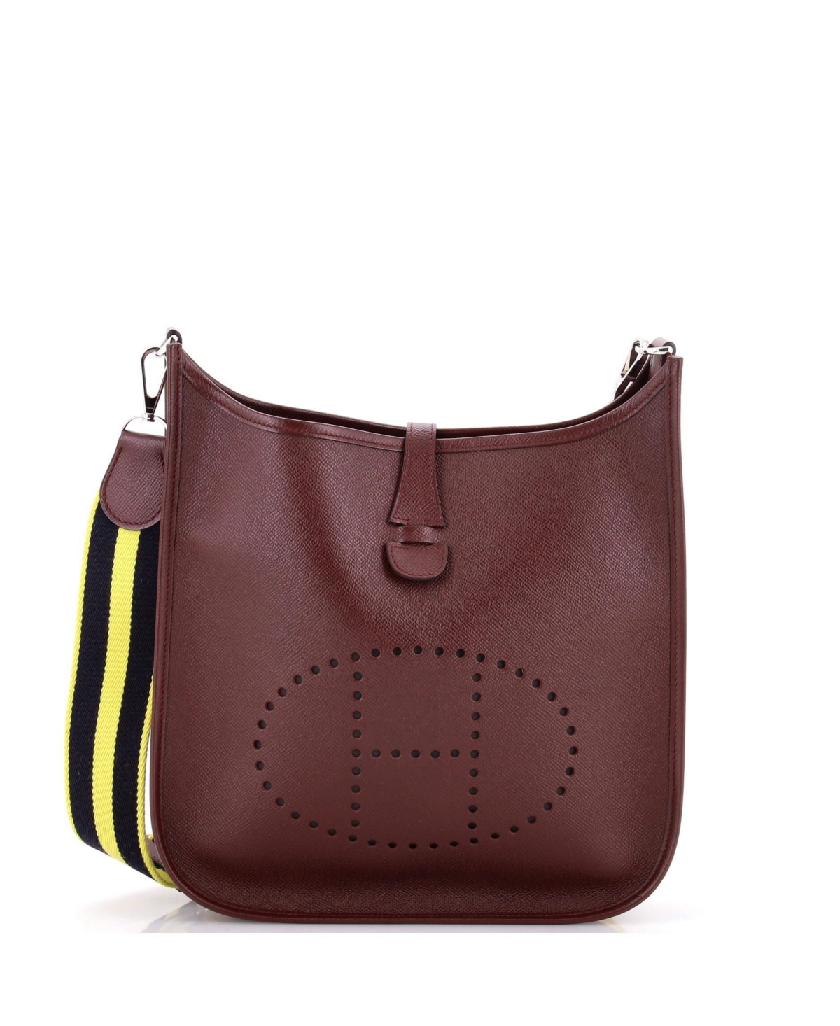 Click here for Pre-Owned HERMES Pm Evelyne Bag Gen Iii Epsom - Br... prices