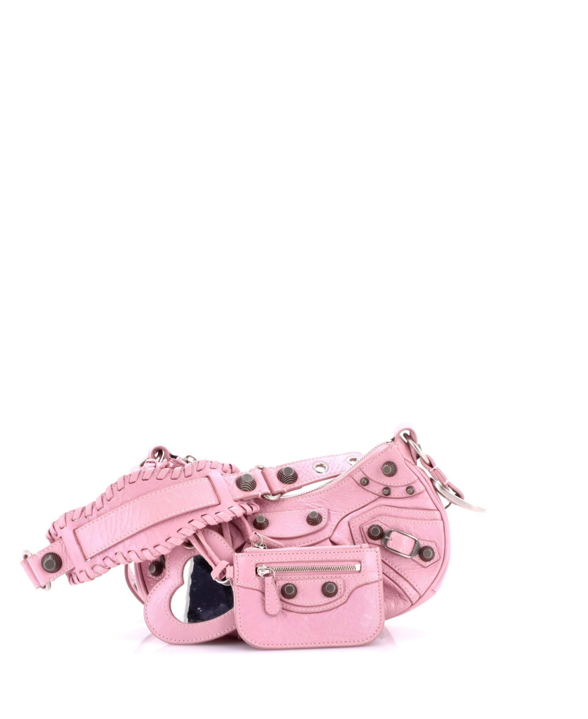 Click here for Pre-Owned Balenciaga Xs Le Cagole Giant Studs Shou... prices