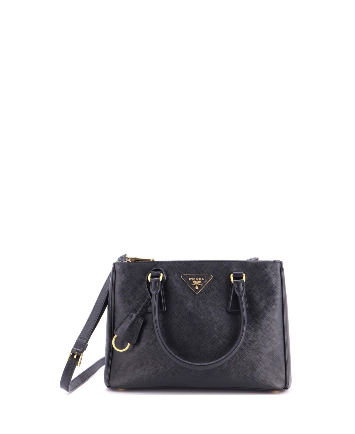 Click here for Pre-Owned Prada Small Double Zip Lux Tote Saffiano... prices