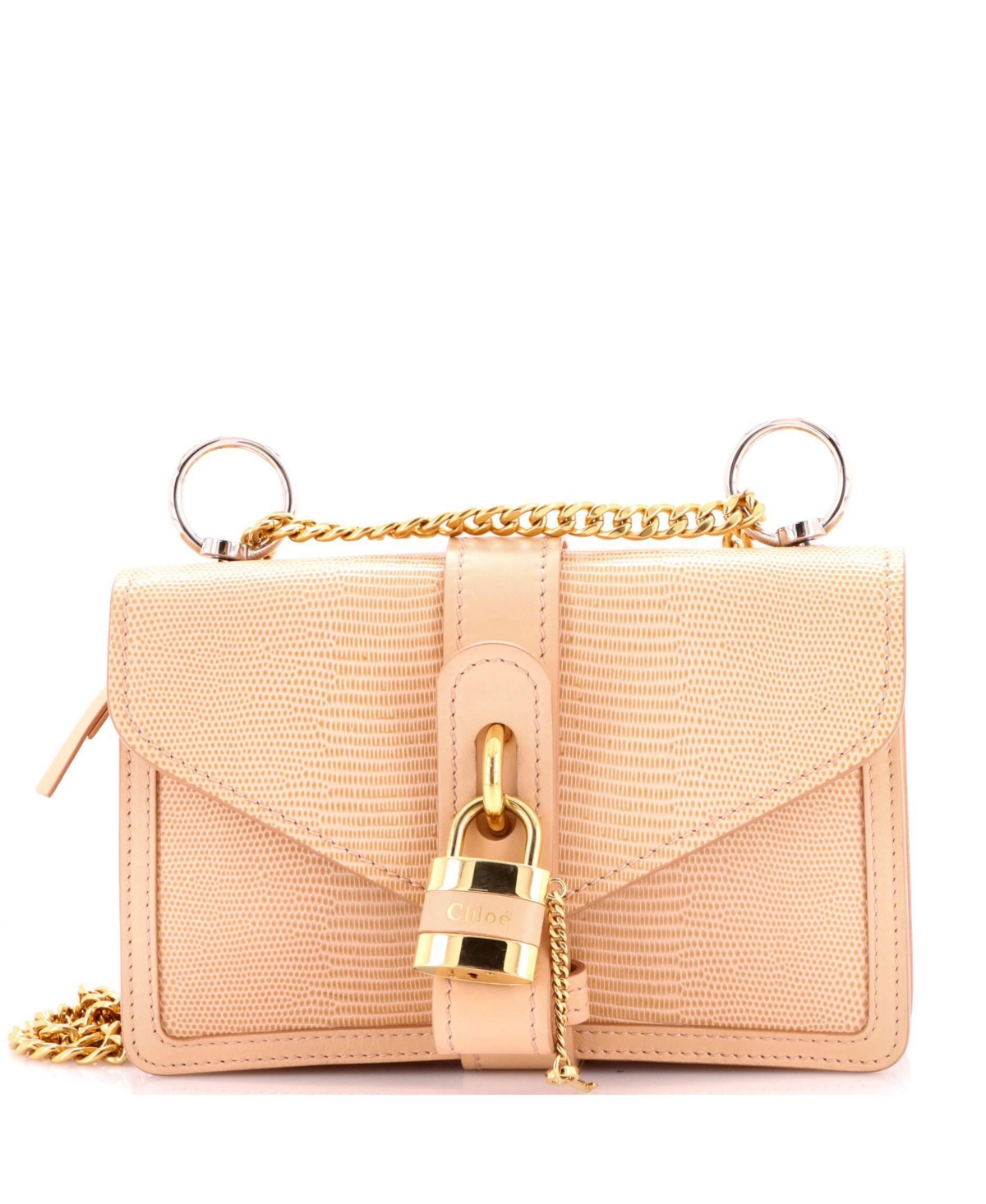 Click here for Pre-Owned Chloe Small Aby Shoulder Bag and Embosse... prices
