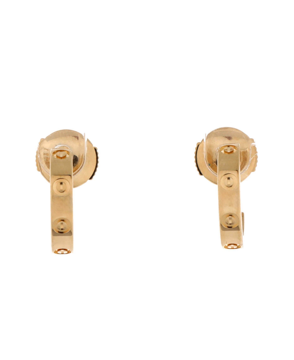 Click here for Pre-Owned Cartier Love Hoop Earrings - 18k yellow... prices