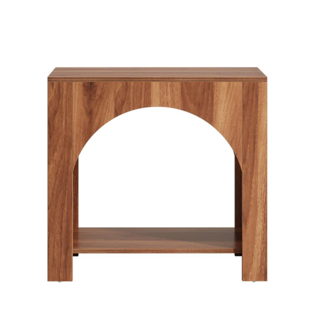 Click here for Slickblue 2-Tier End Table with Storage Shelf for... prices