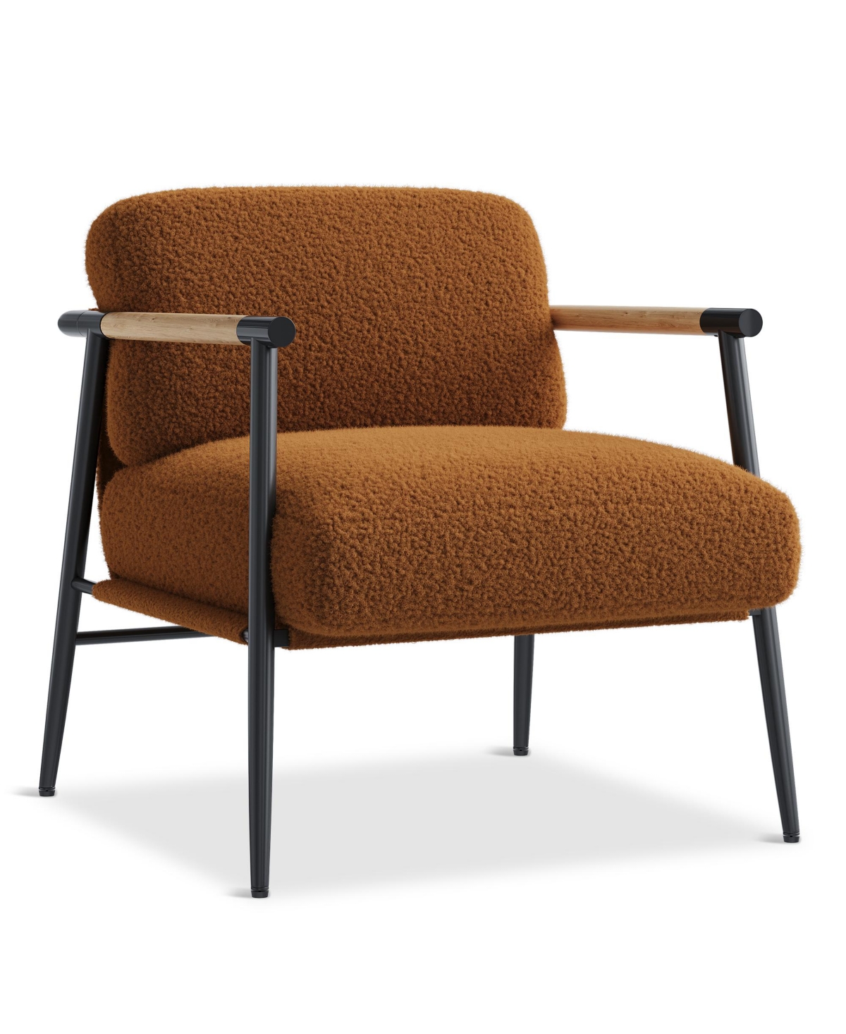 Click here for homfan Modern Accent Chair - Comfy Chair with Meta... prices