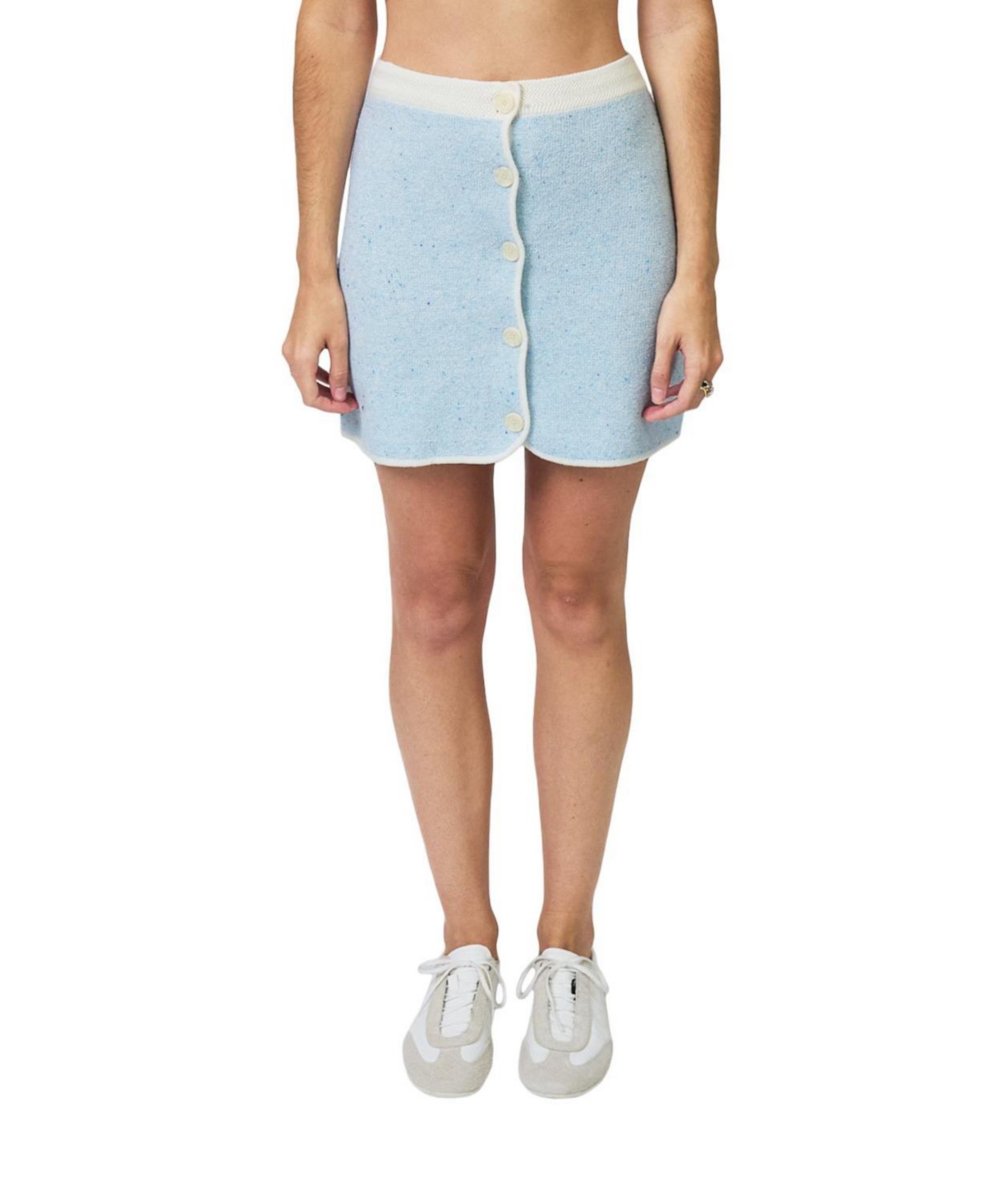Click here for Central Park West Womens Celeste Tweed Yarn Skirt... prices