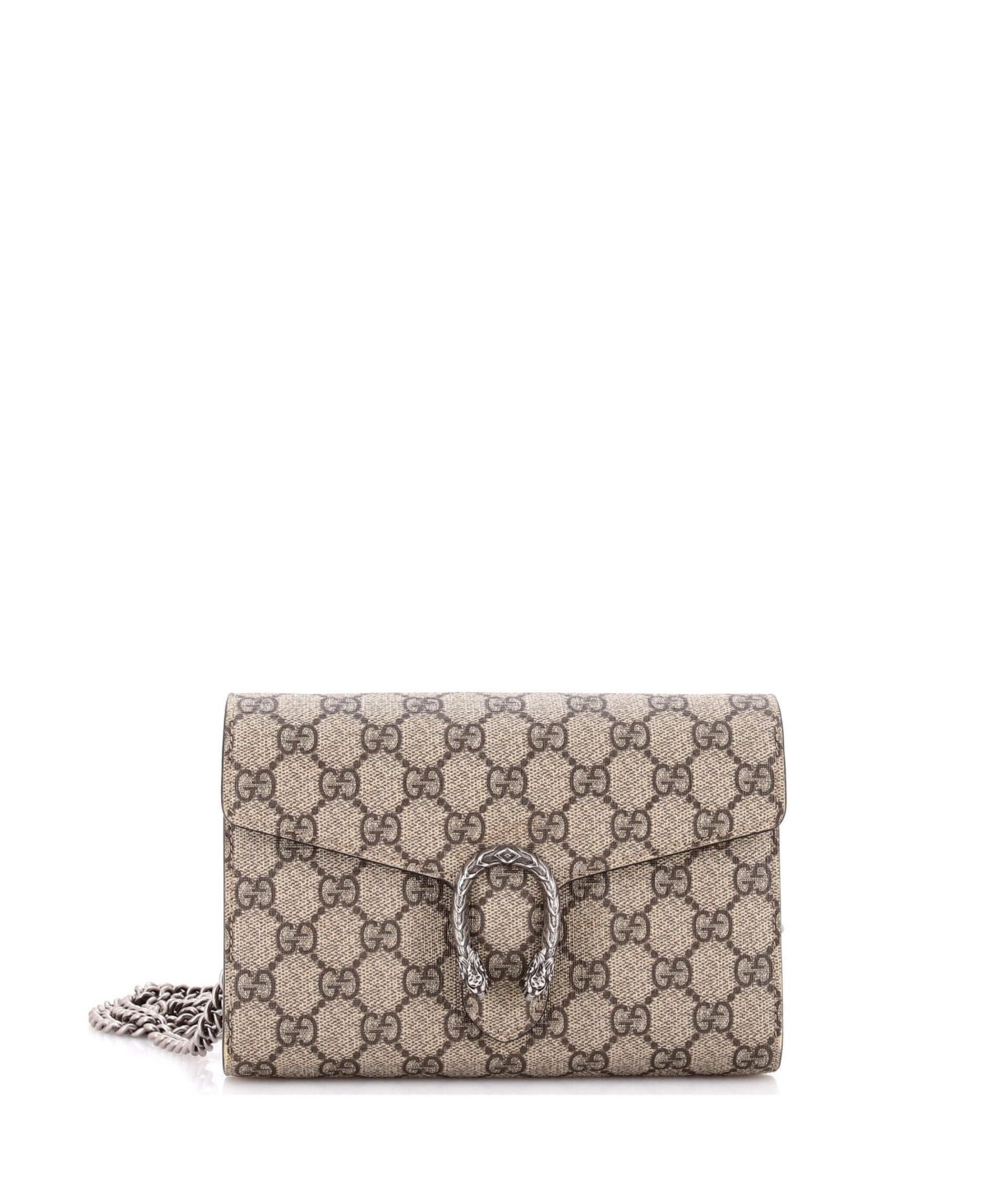 Click here for Pre-Owned Gucci Long Dionysus Chain Wallet Gg Coat... prices