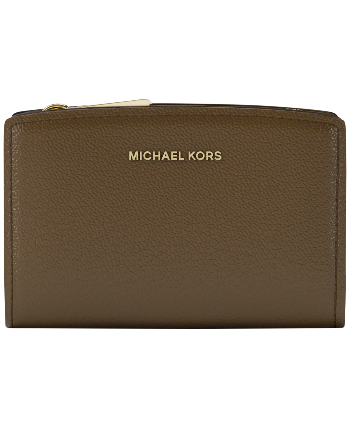 Click here for Michael Kors Bryant Leather Zip Around Wallet - Lo... prices