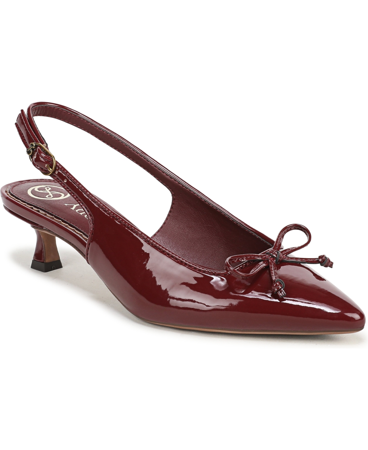 Click here for Sam and Libby Womens Everly Slingback Pumps - Maho... prices