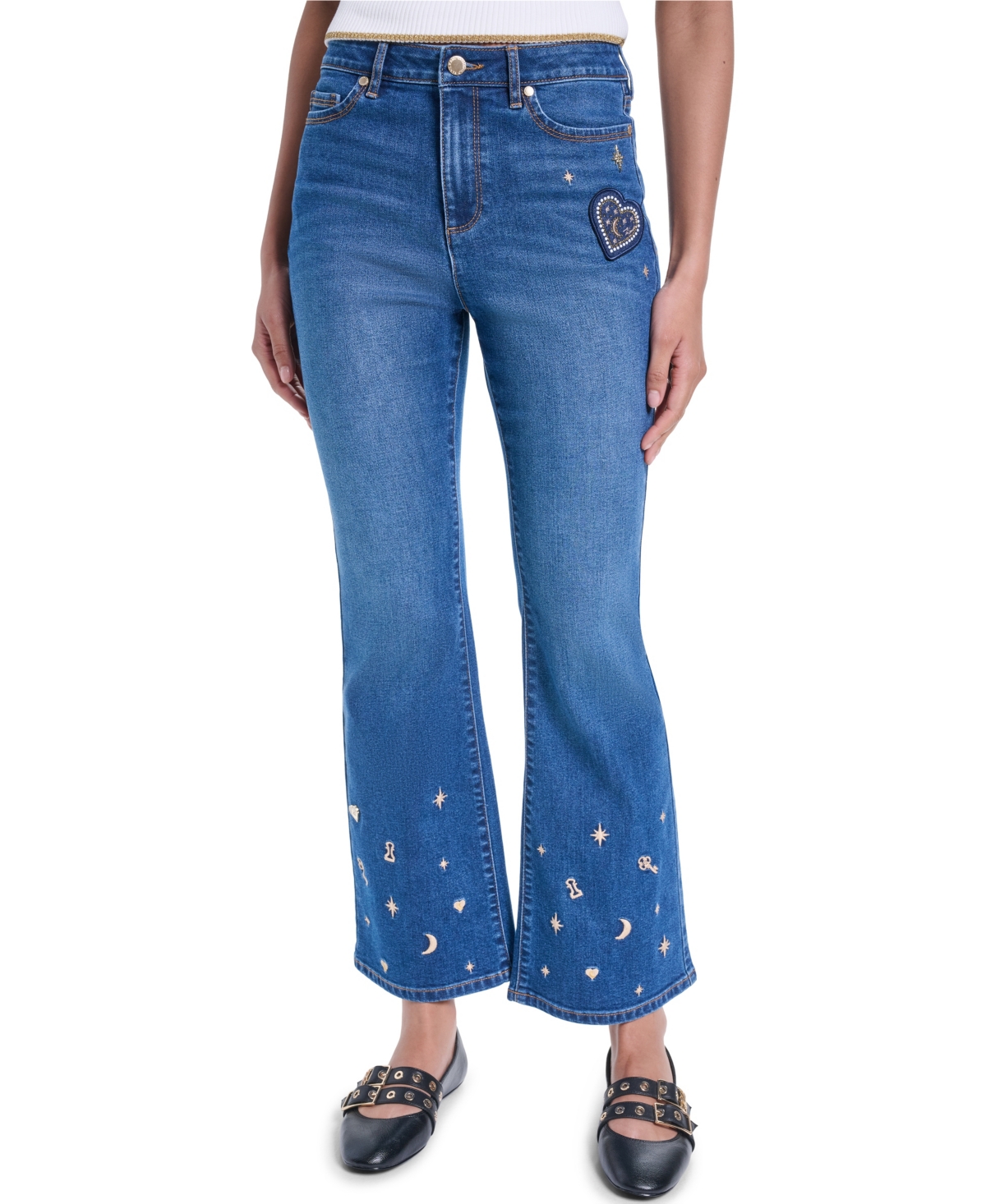 Click here for Karl Lagerfeld Paris Womens Mid-Rise Charm Detail... prices