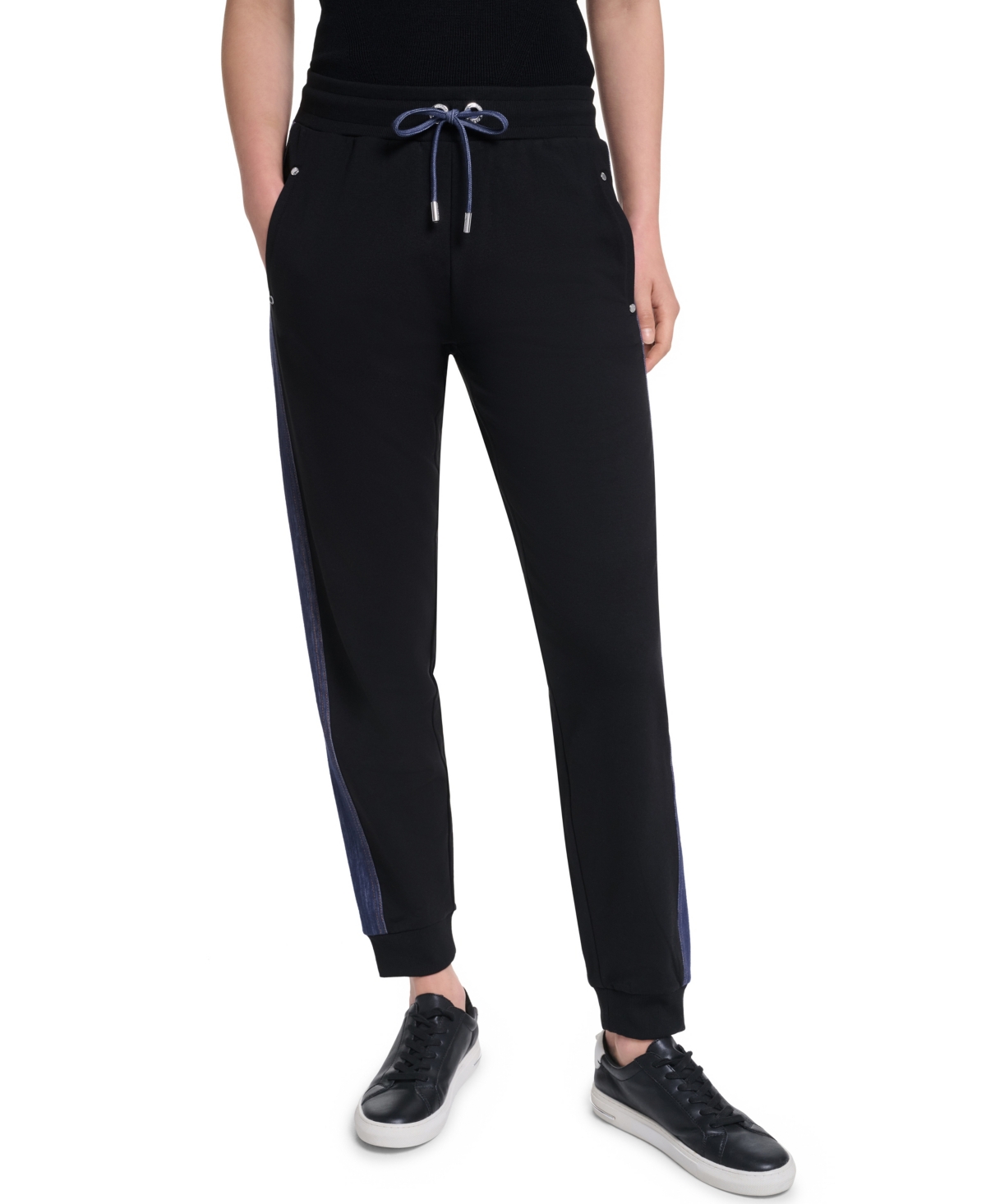 Click here for Karl Lagerfeld Paris Womens Denim Contrast Jogger... prices