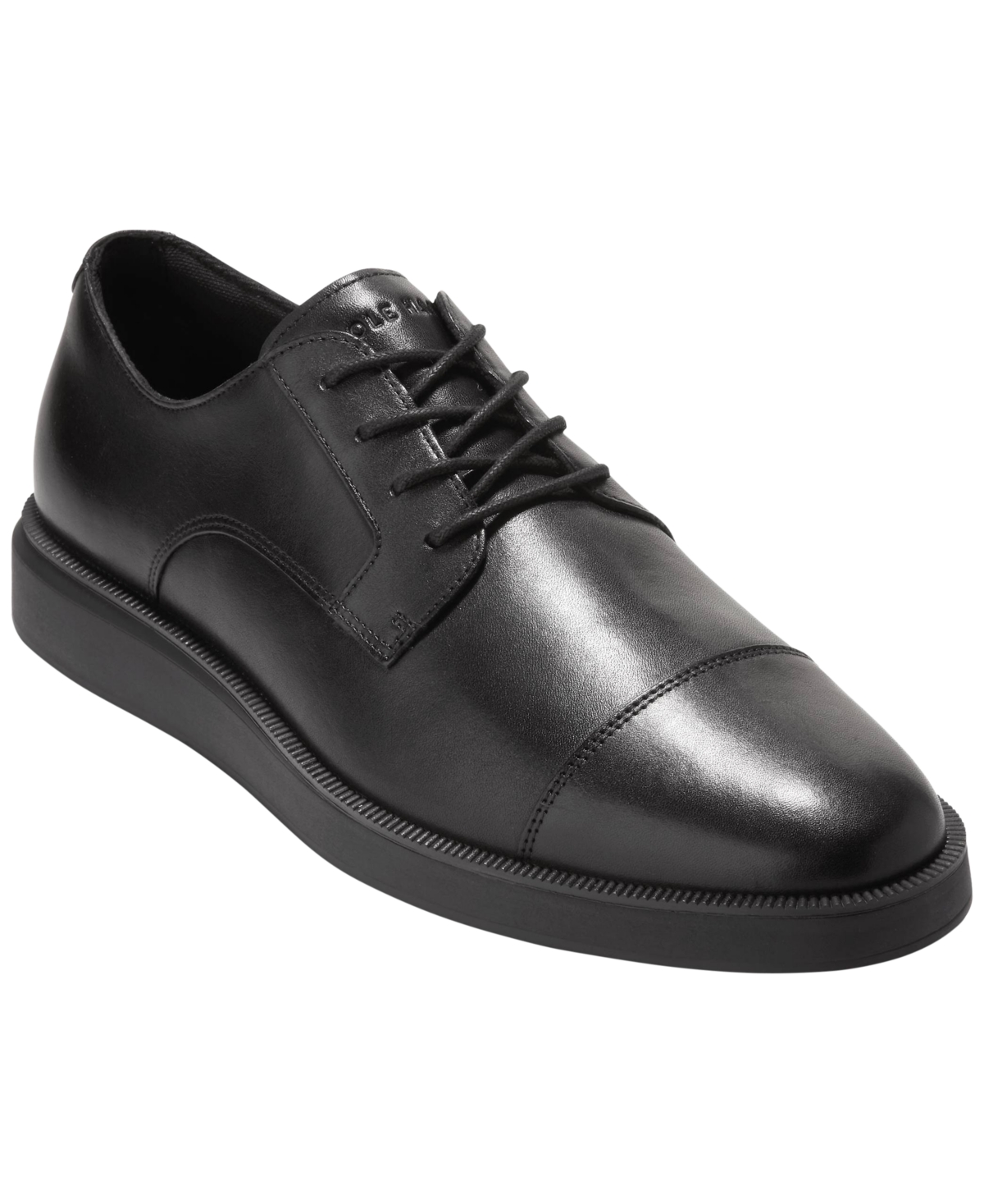 Click here for Cole Haan Mens Davidson Grand Cap Toe Oxfords - Bl... prices