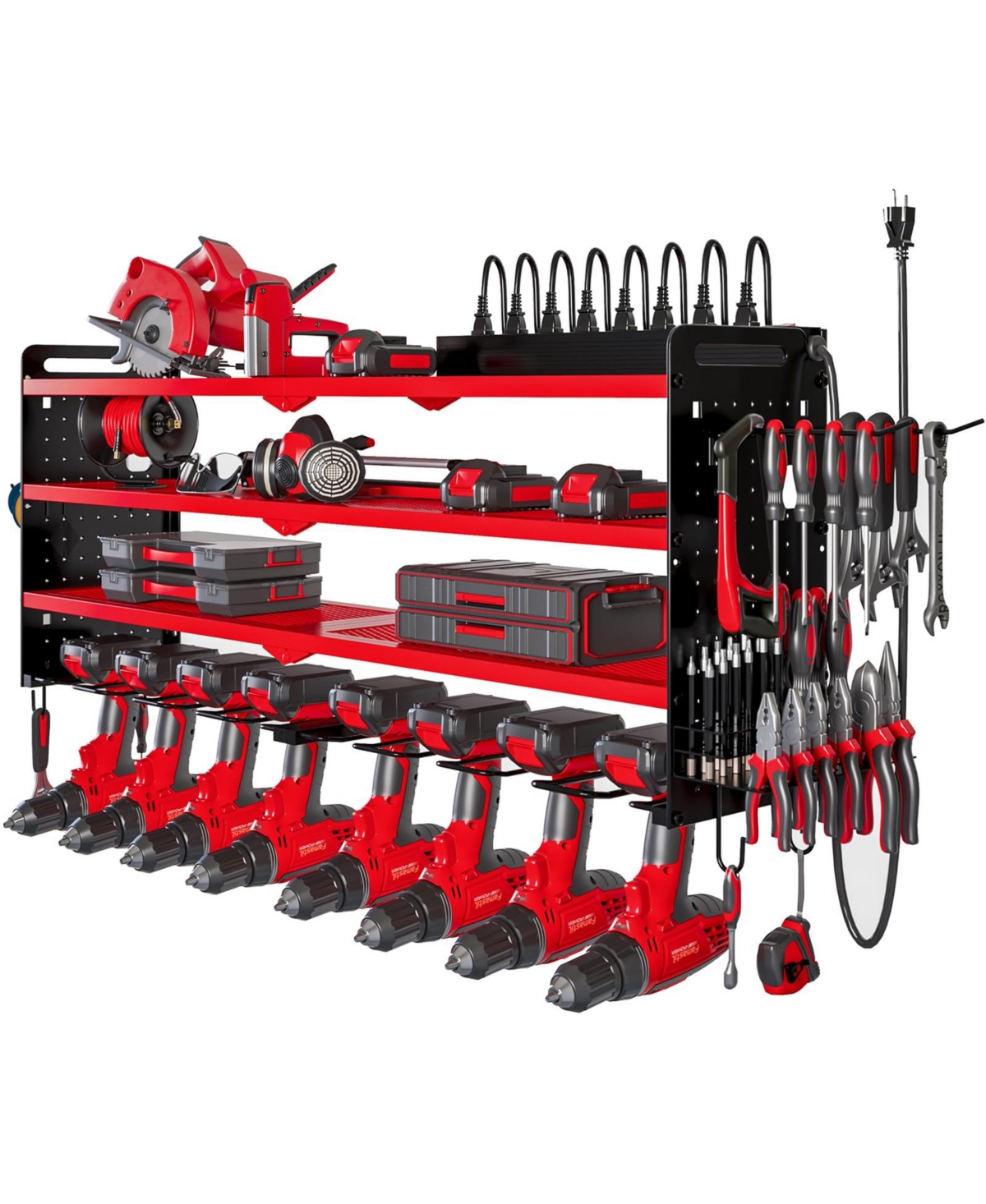 Click here for Xdovet Power Tool Organizer Wall Mount Charging St... prices