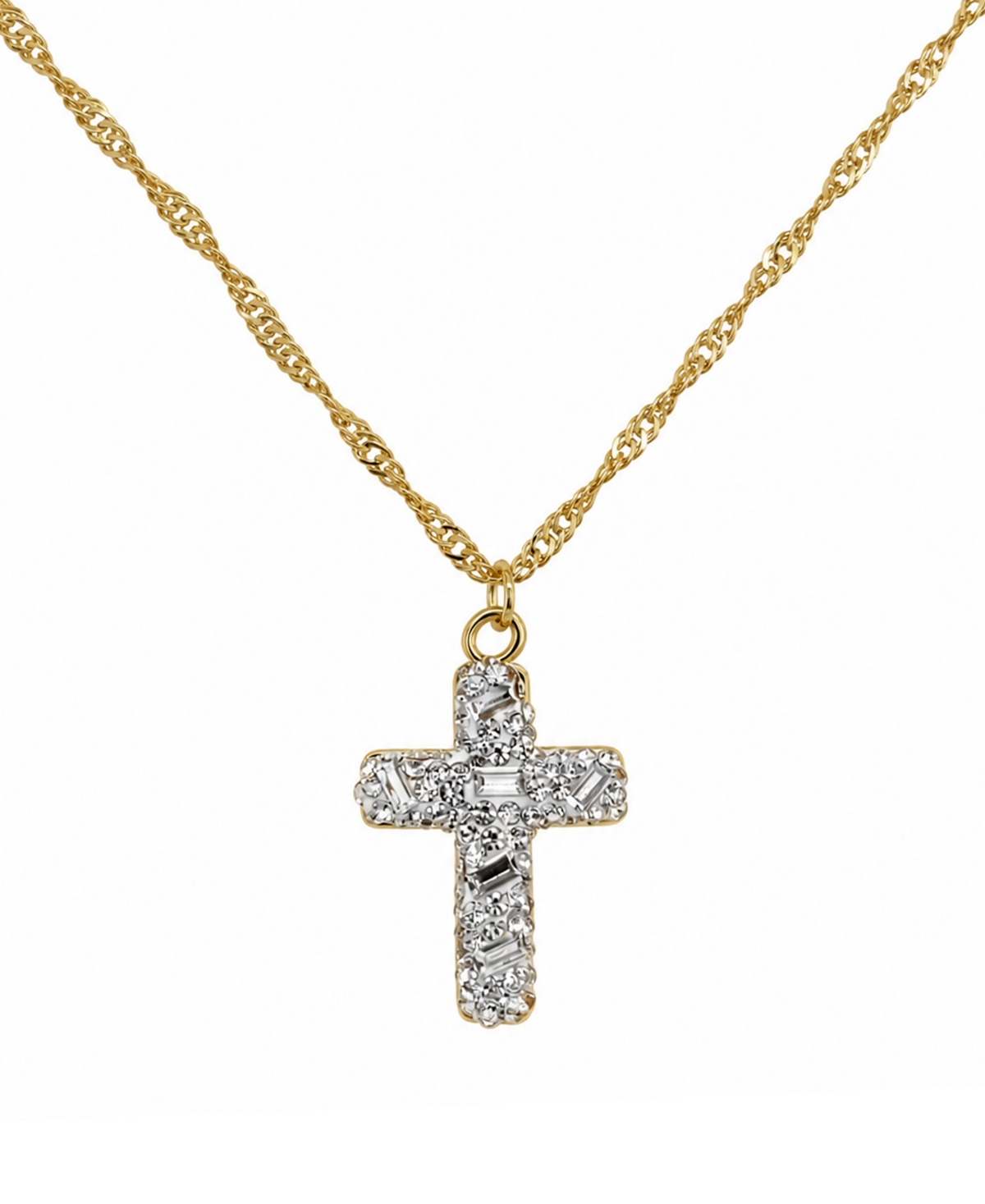 Click here for And Now This Crystal Gold-Tone Plated Composite St... prices
