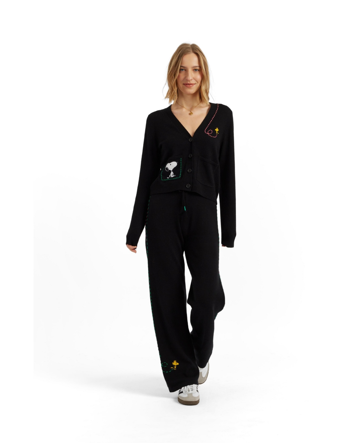Click here for Chinti & Parker Womens Wool-Cashmere Peanuts Strip... prices