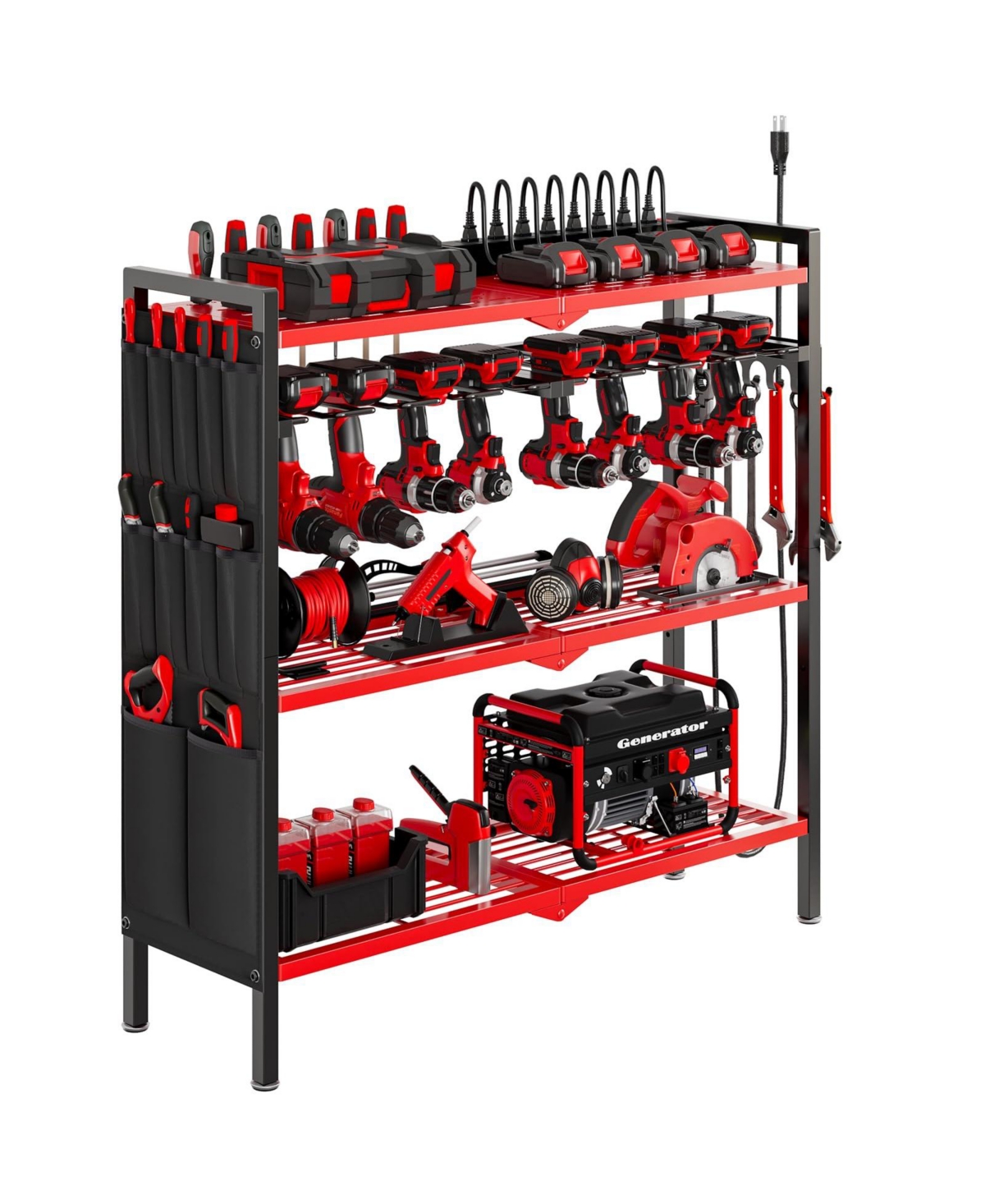 Click here for Xdovet Power Tool Organizer Cart Charging Station... prices