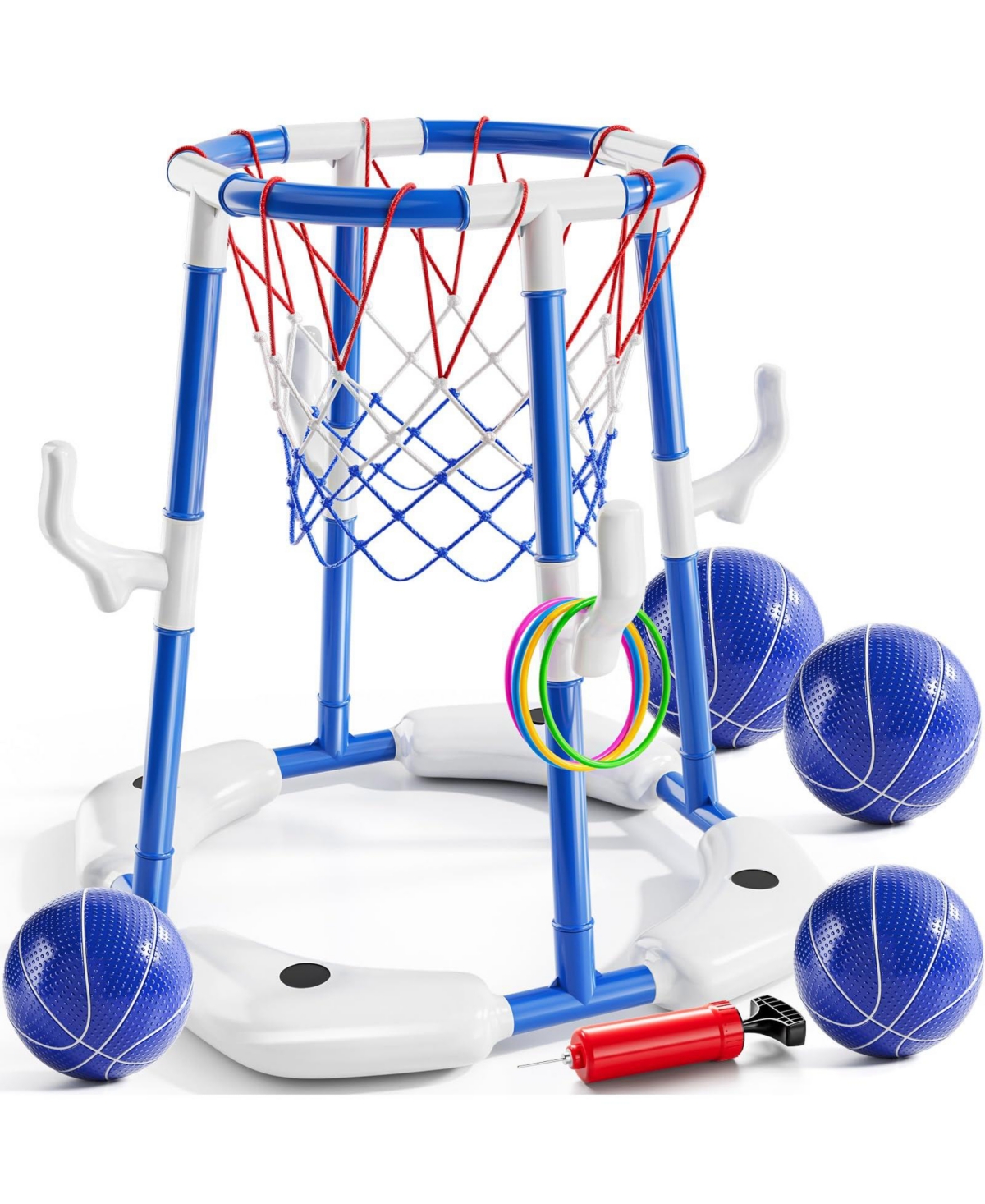 Click here for Gnuadz 2-in-1 Pool Basketball Hoop Floating Game S... prices