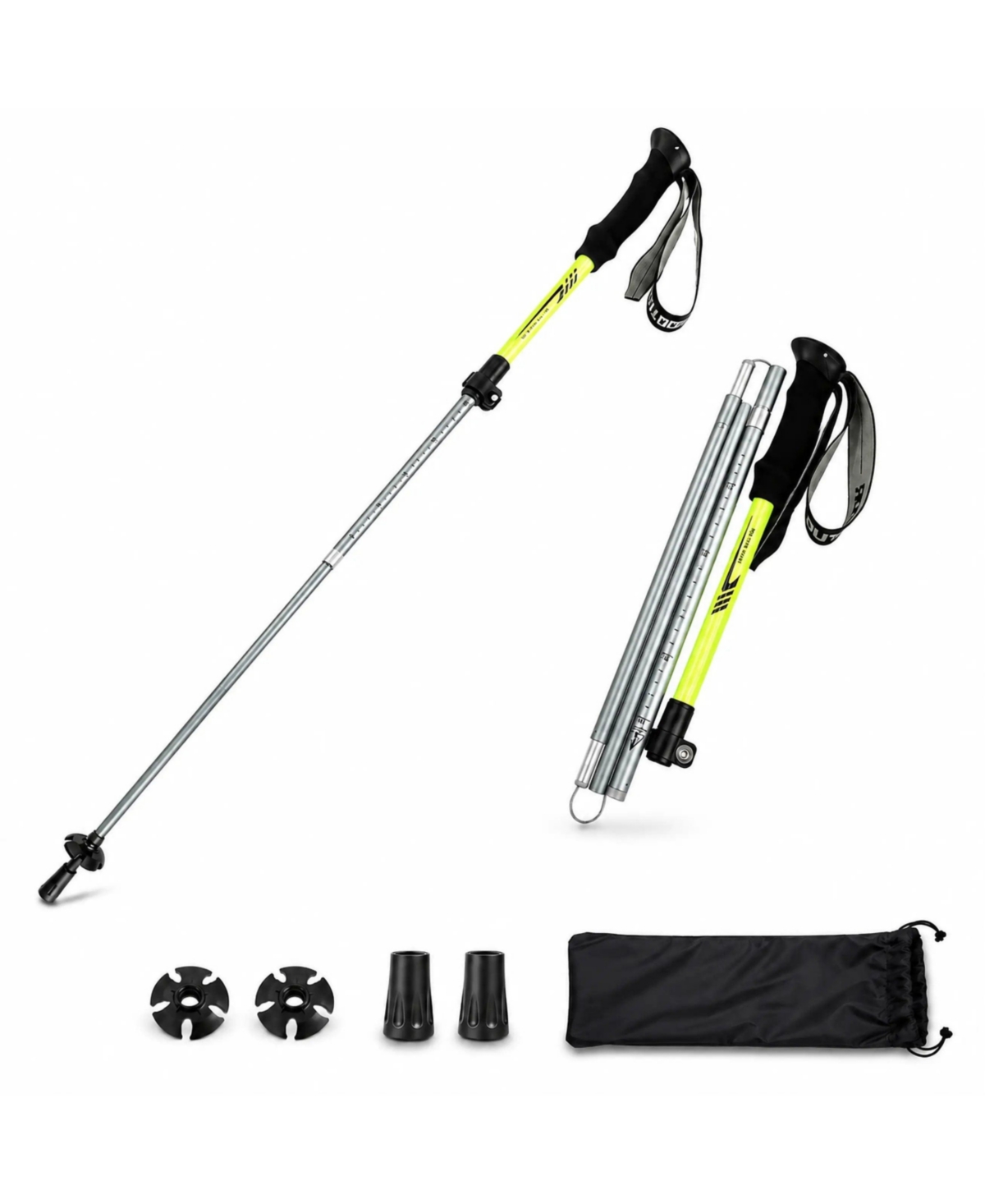 Click here for Ayamaya Collapsible Trekking Poles 115cm - Lightwe... prices