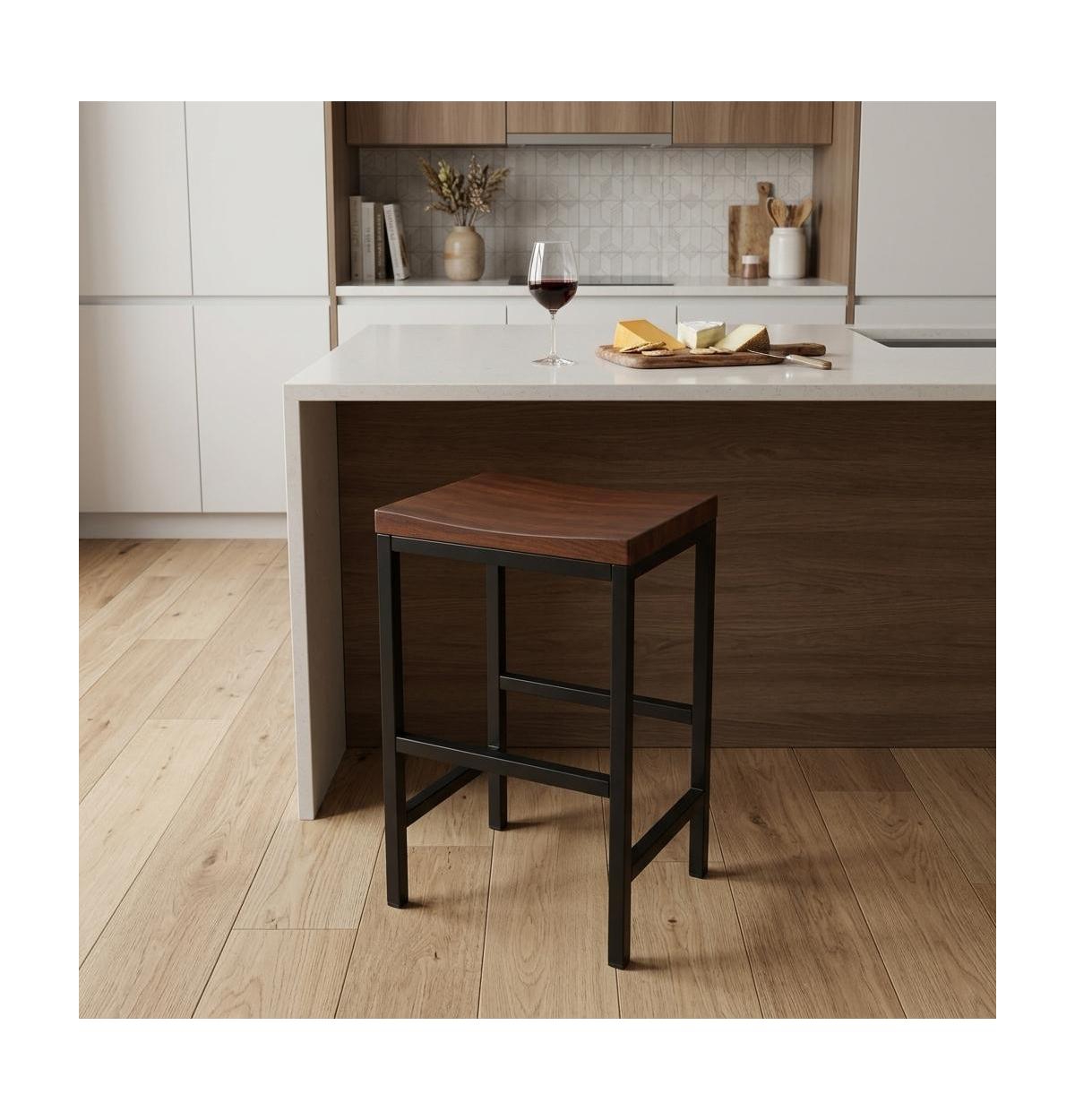 Click here for HomeRoots 24 Steel Backless Counter Height Bar Cha... prices