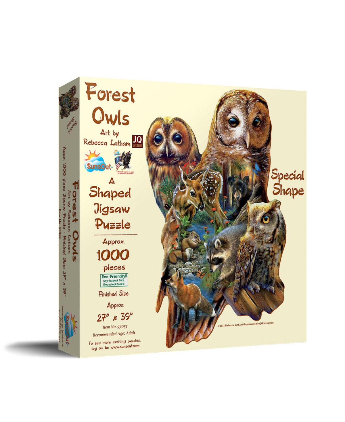 Click here for SunsOut Forest Owls 1000 piece Jigsaw Puzzle for A... prices