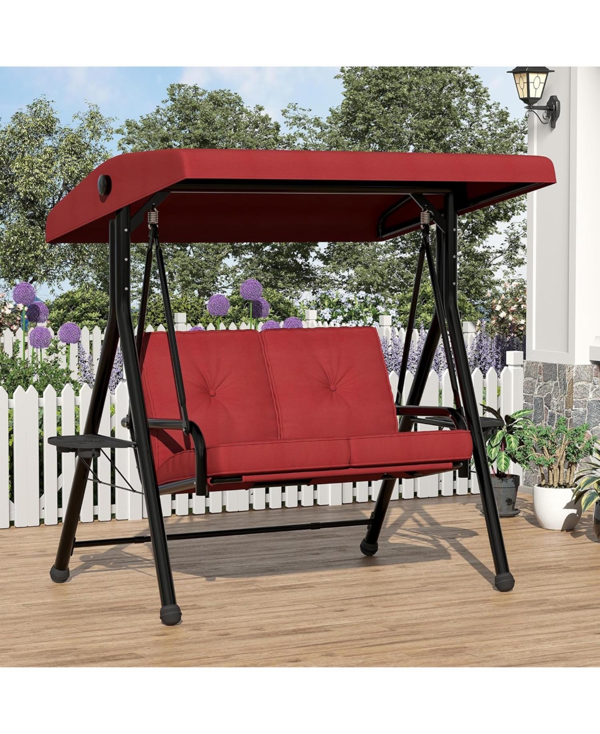 Click here for gaomon Adjustable 2-Seater Outdoor Swing Chair wit... prices