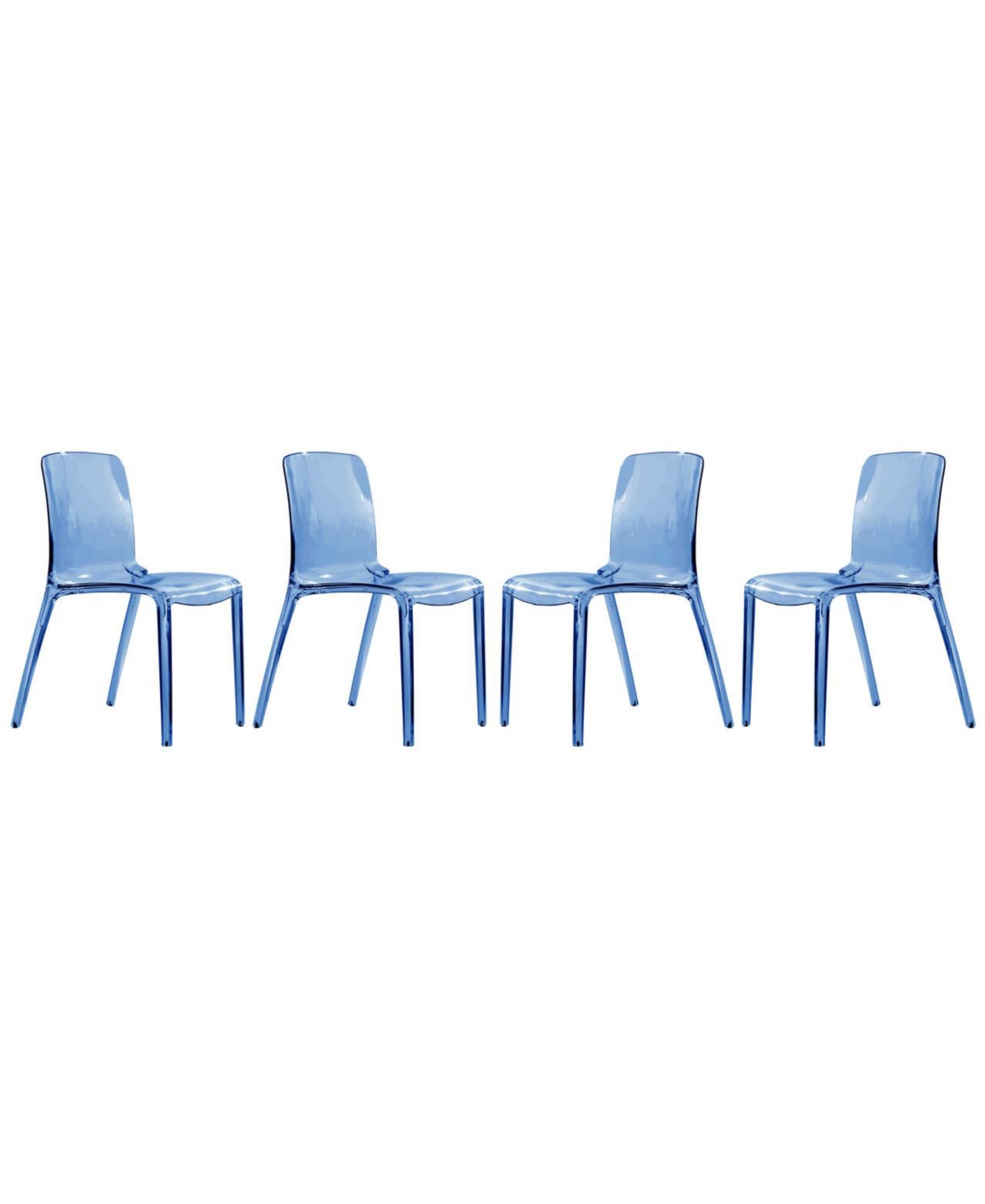 Click here for LeisureMod Murray 4-Pieces Modern Plastic Dining C... prices