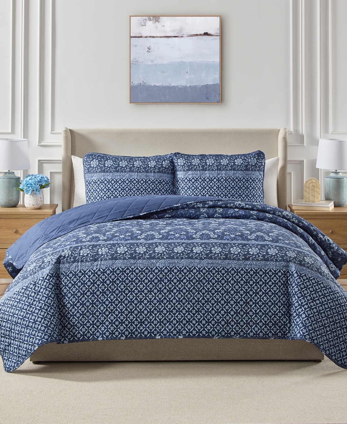 Click here for Seventh Studio Riley Floral Quilted 2-Piece Quilt... prices