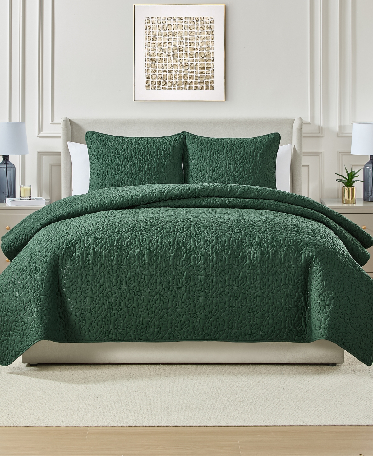 Click here for Seventh Studio Holly Pinsonic Quilted 3-Piece Quil... prices